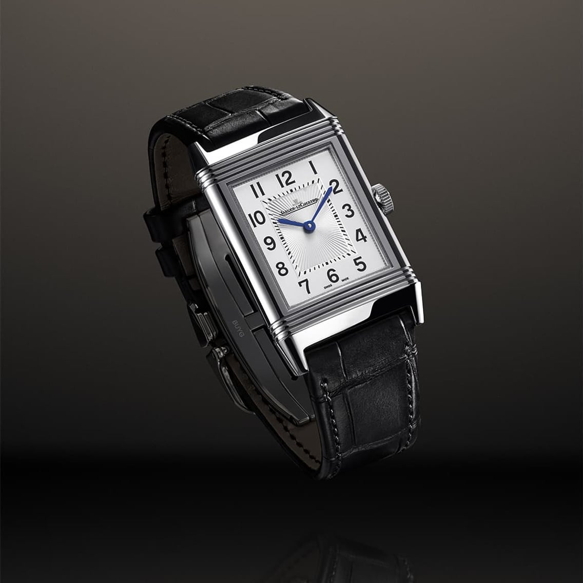 玫瑰金 Reverso Classic Medium Duetto 腕表 q2572570 | Jaeger-LeCoultre