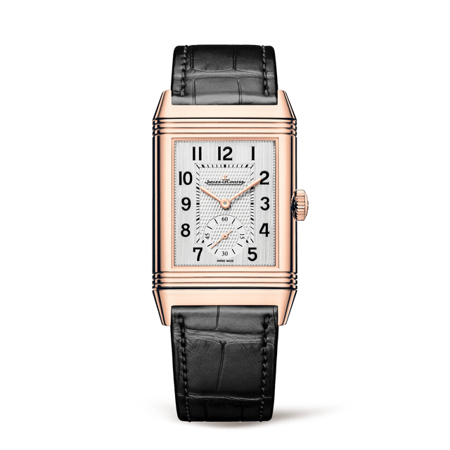 玫瑰金 Reverso Classic Medium Duetto 腕表 q2572570 | Jaeger-LeCoultre