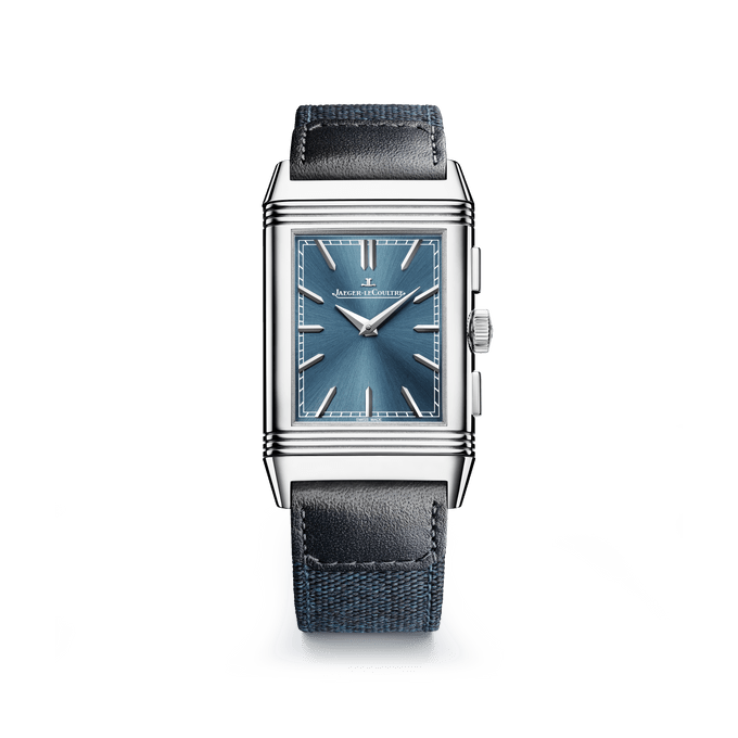 Reverso Tribute Chronograph翻转系列计时腕表手动上链男表腕表精钢款Q389848J|积家